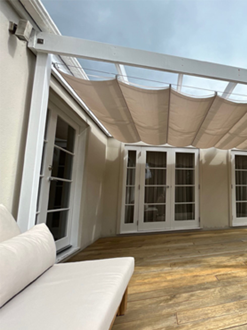 Wave Shade - Stretch Canvas