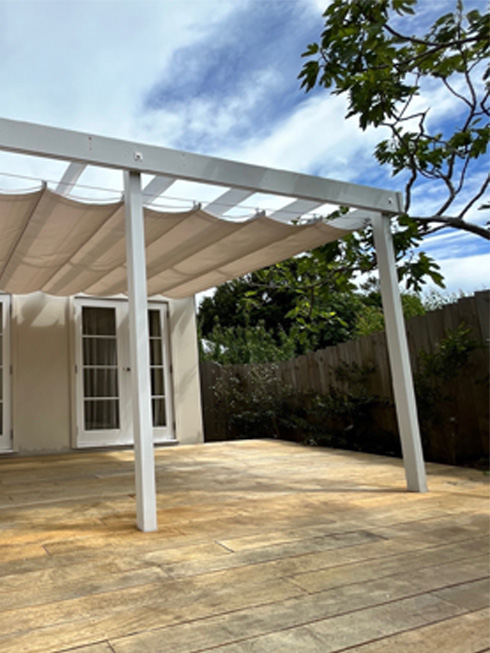 Wave Shade - Stretch Canvas